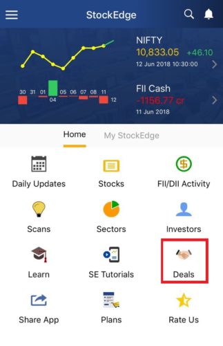 Difference between block deals and bulk deals