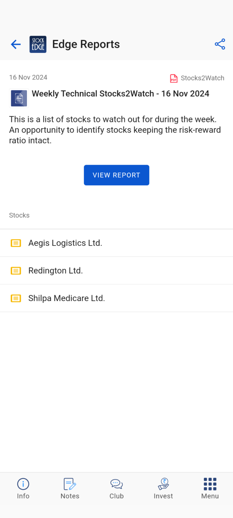 Simplify Stock Analysis With Edge Reports | StockEdge