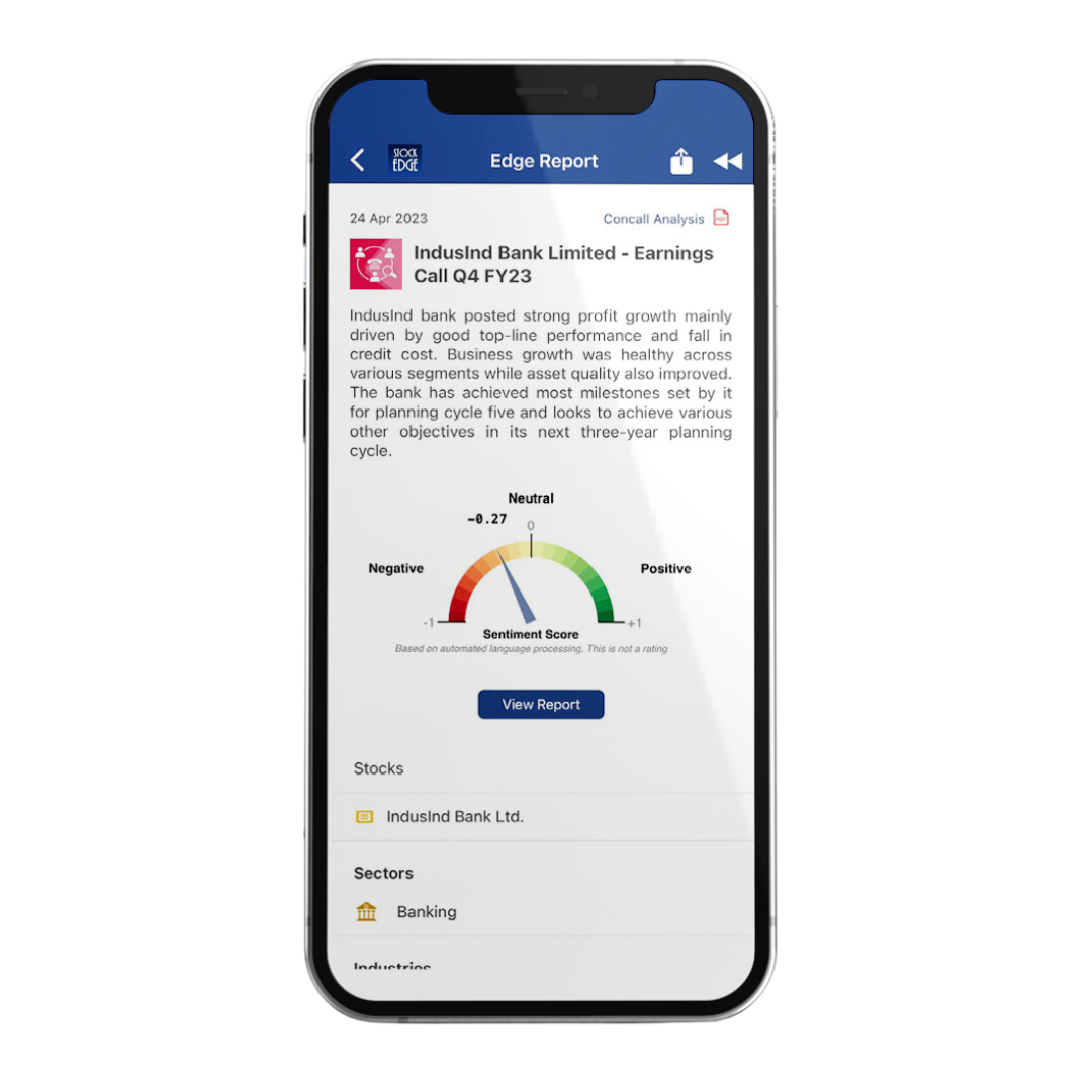 Simplify Stock Analysis With Edge Reports | StockEdge