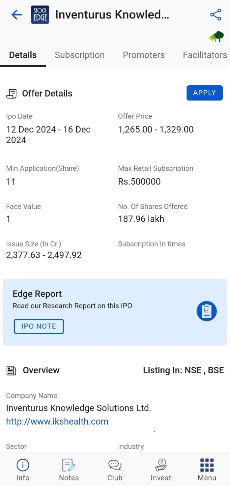Inventurus Knowledge Solutions IPO Opens Today: Check GMP, Lot Size