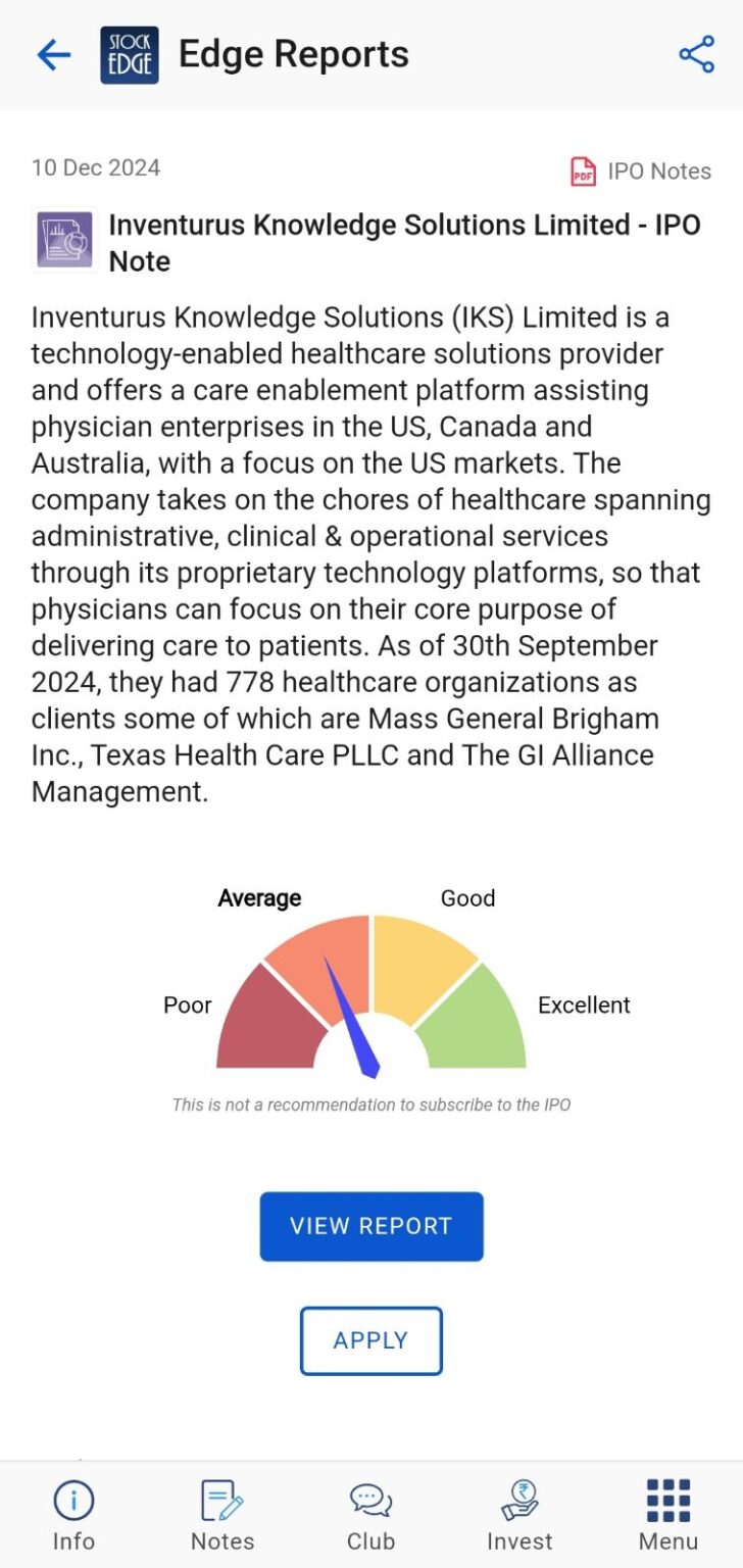 Inventurus Knowledge Solutions IPO Opens Today: Check GMP, Lot Size